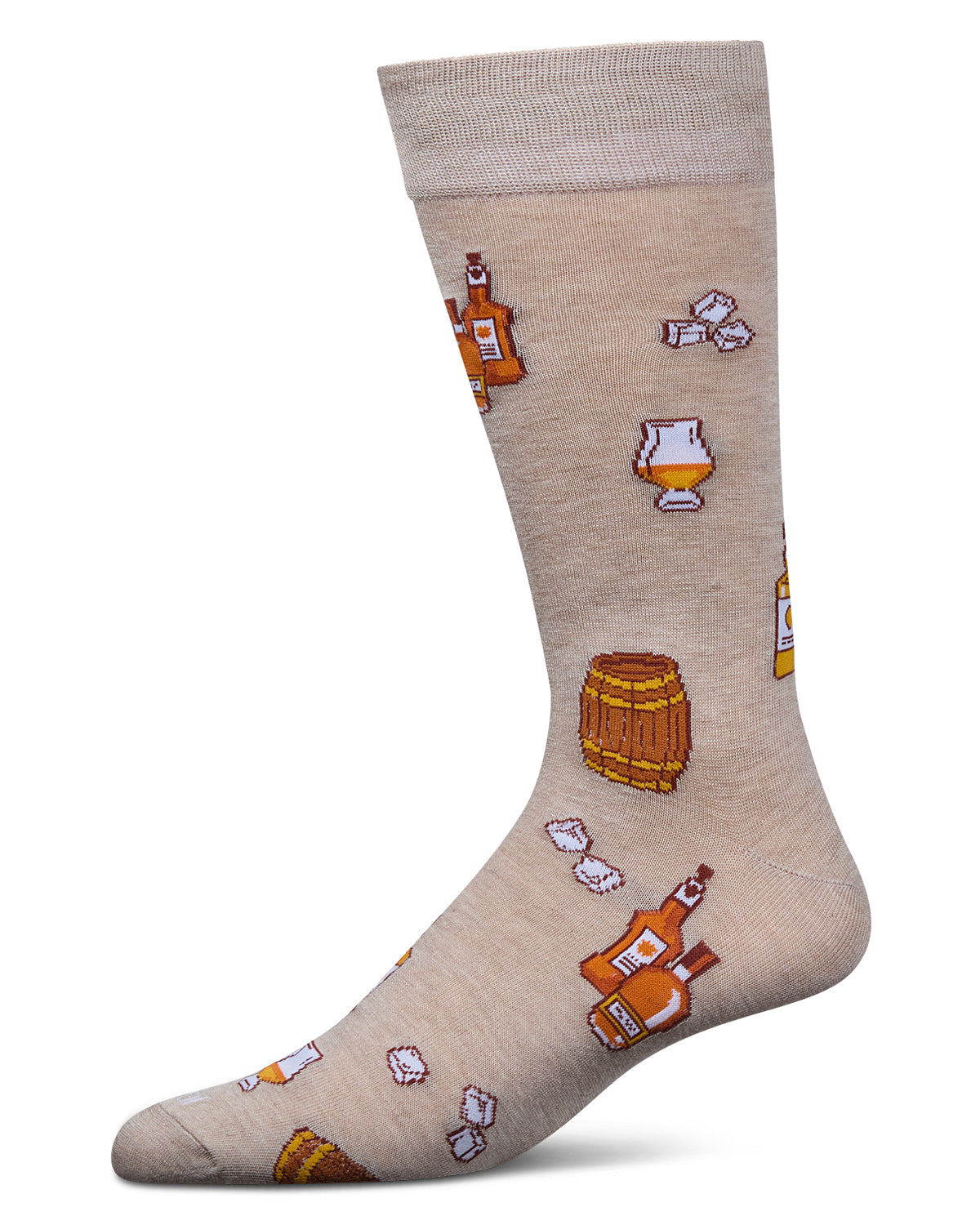Men's Whiskey Rayon From Bamboo Crew Socks – MeMoi