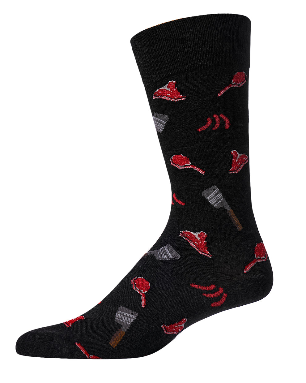 Men's Meat Loving Bamboo Blend Novelty Crew Sock – MeMoi
