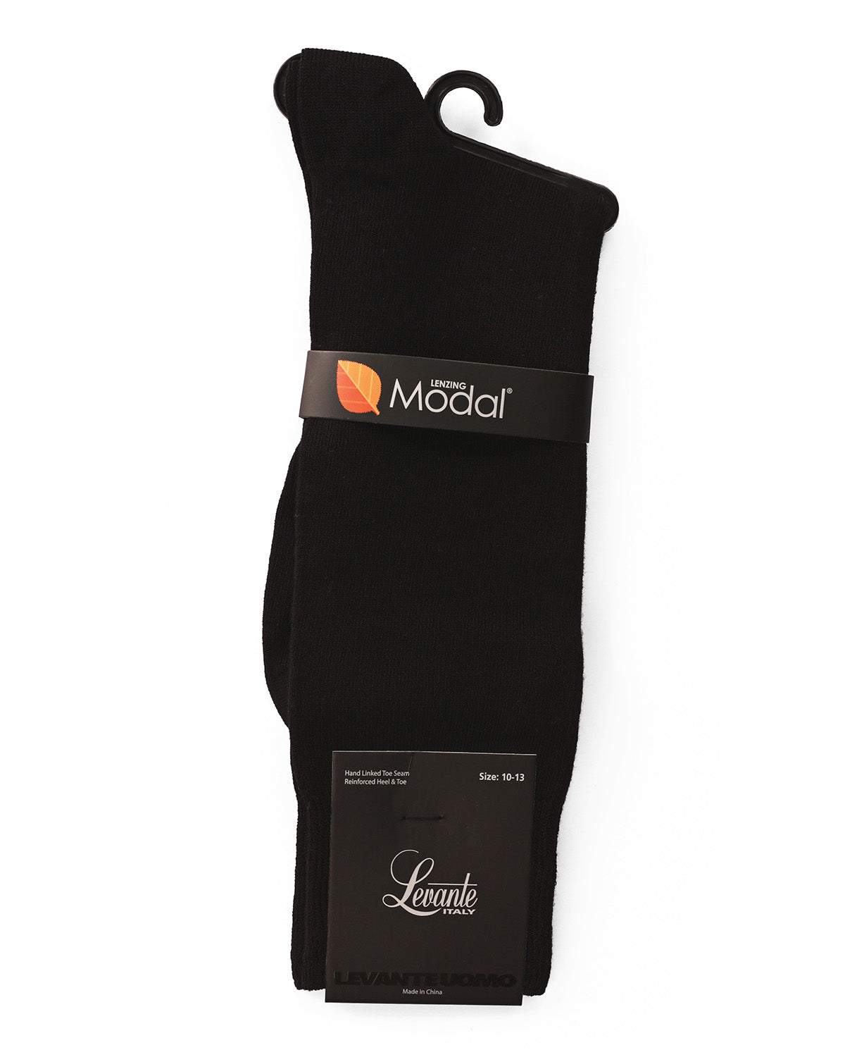 Men's Modal Durable and Flexible Solid Crew Sock