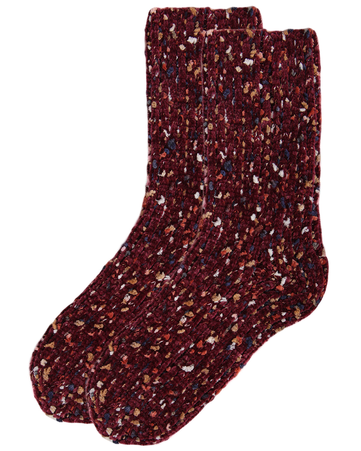 Women's Confetti Plush Cozy Tufted Crew Sock – MeMoi