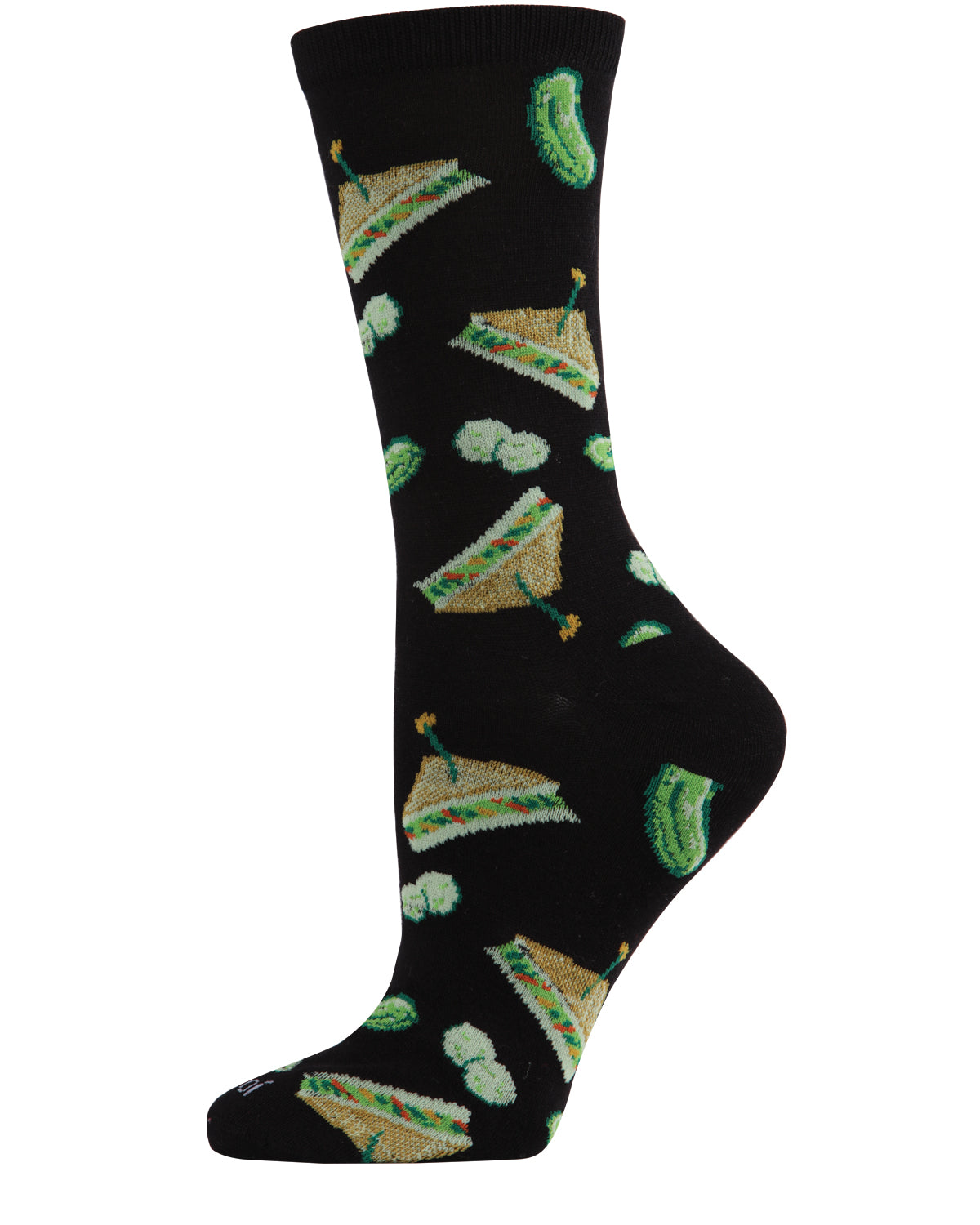 Sandwiches Bamboo Blend Crew Socks – MeMoi