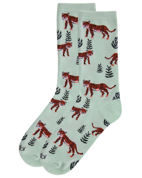 Tigers Bamboo Blend Crew Socks – MeMoi