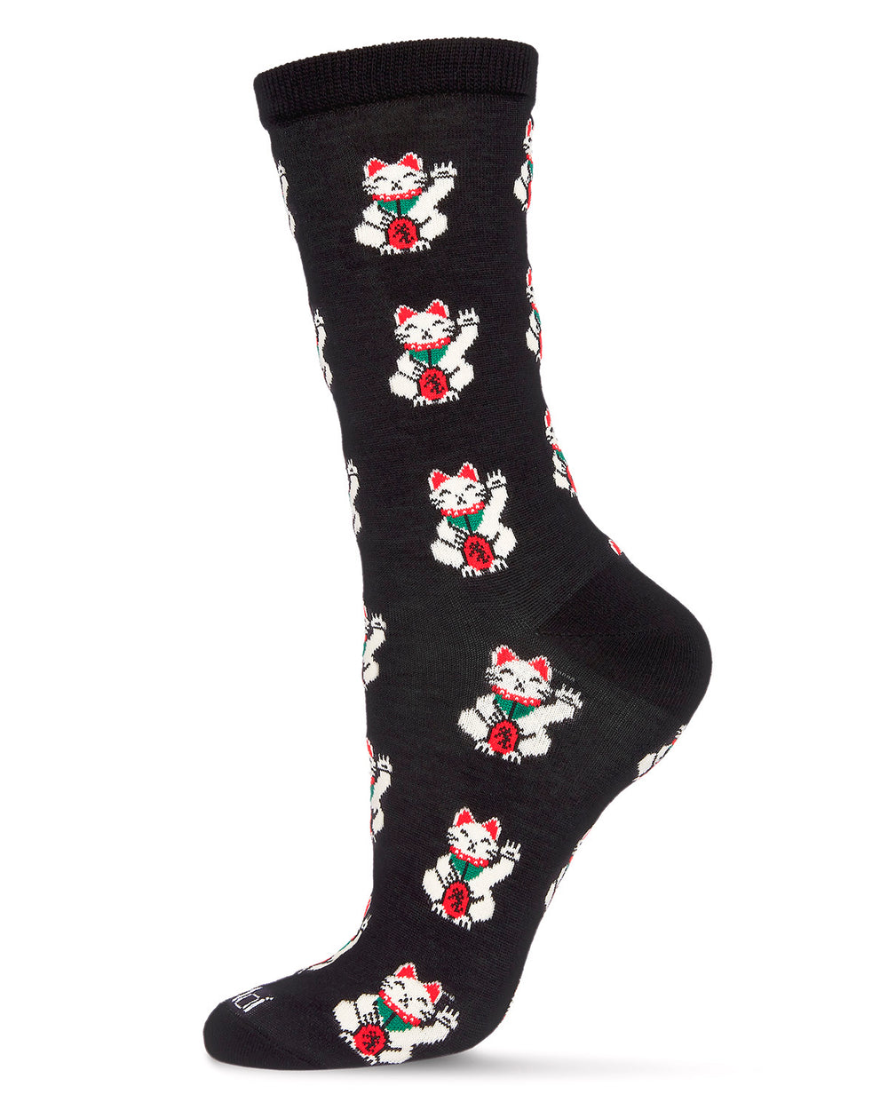 Maneki-Neko Bamboo Blend Crew Socks