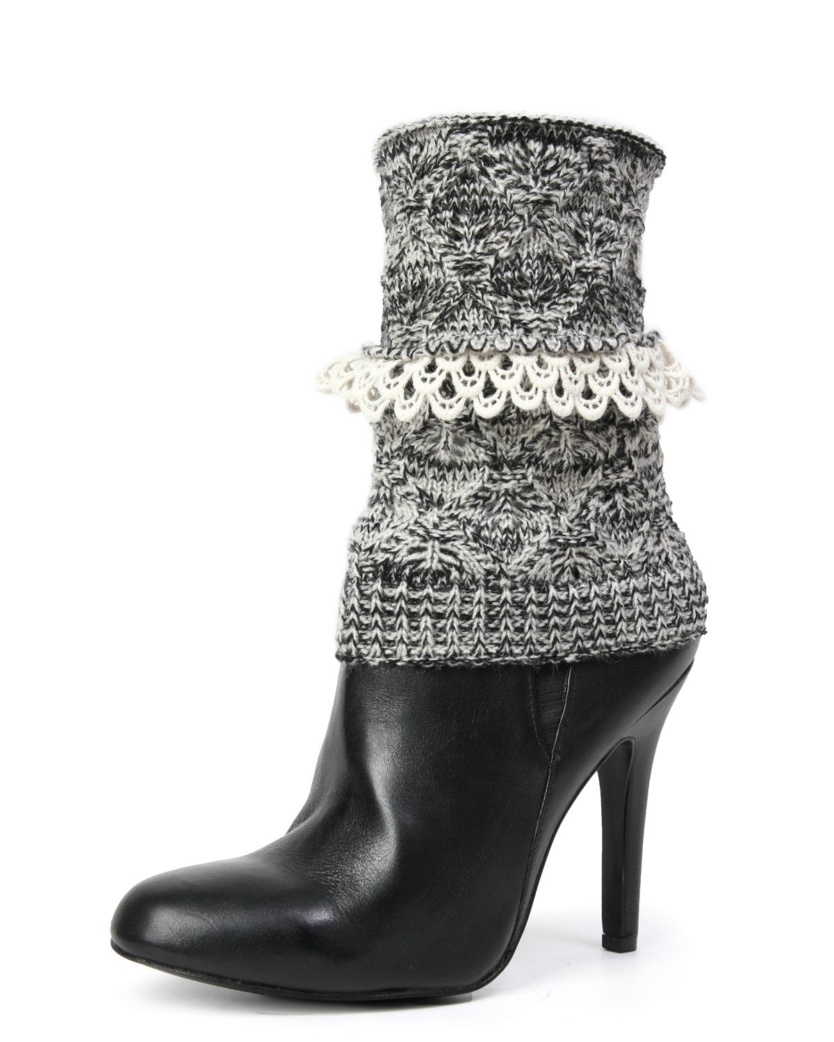 Icing Crochet Trim Knit Boot Topper – MeMoi