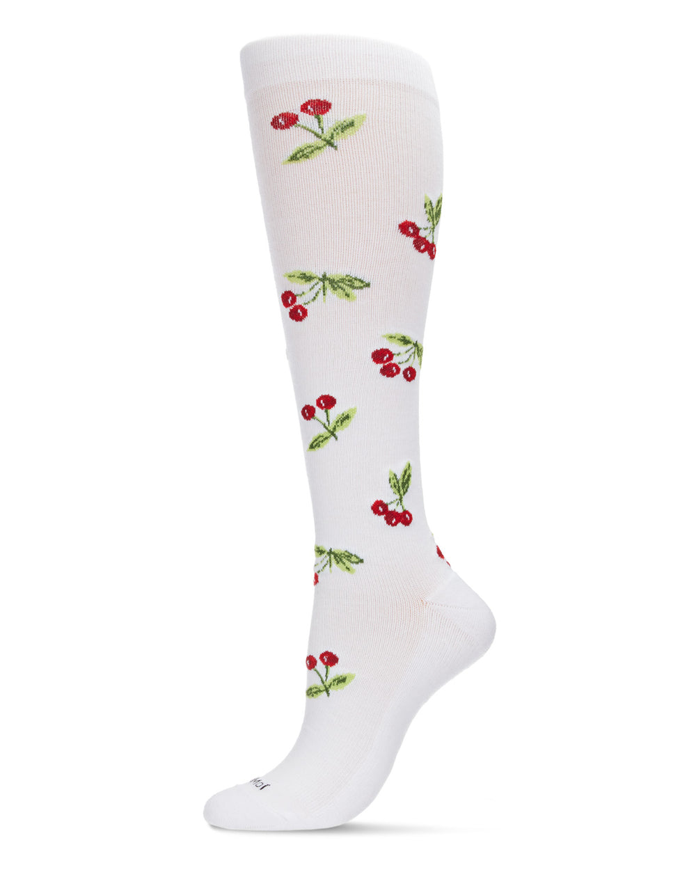 Women's Very Cherry Bamboo Blend 8-15mmHg Graduated Compression Socks