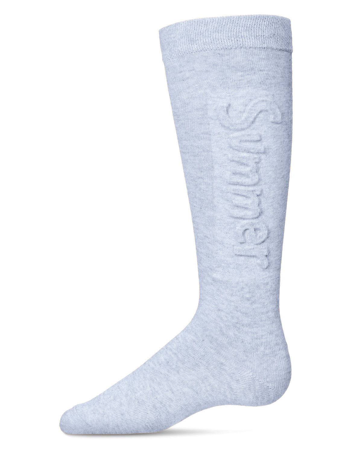 Girls' Embossed Summer Knee-High Socks – MeMoi