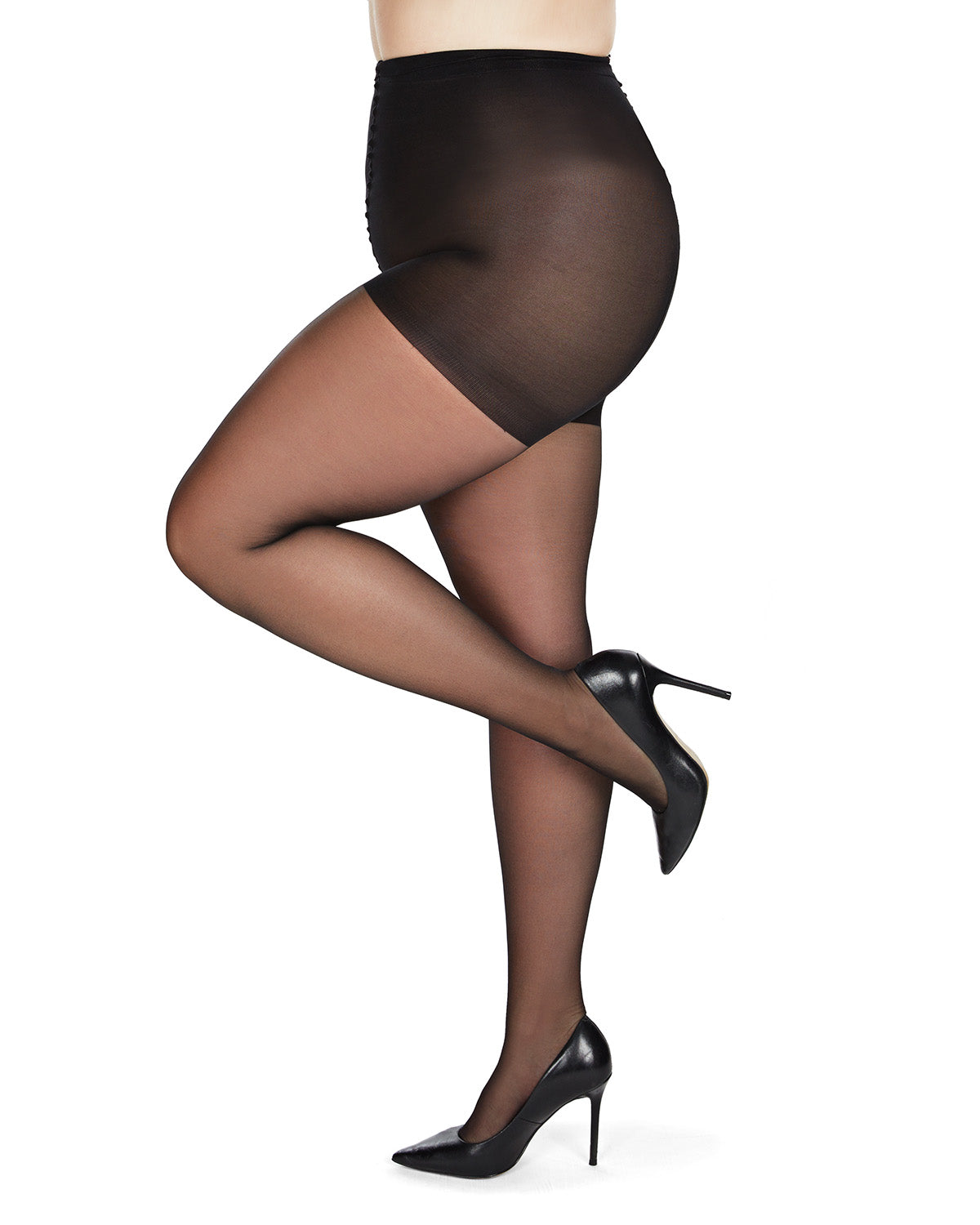 Womens Crystal Sheer Control Top Pantyhose