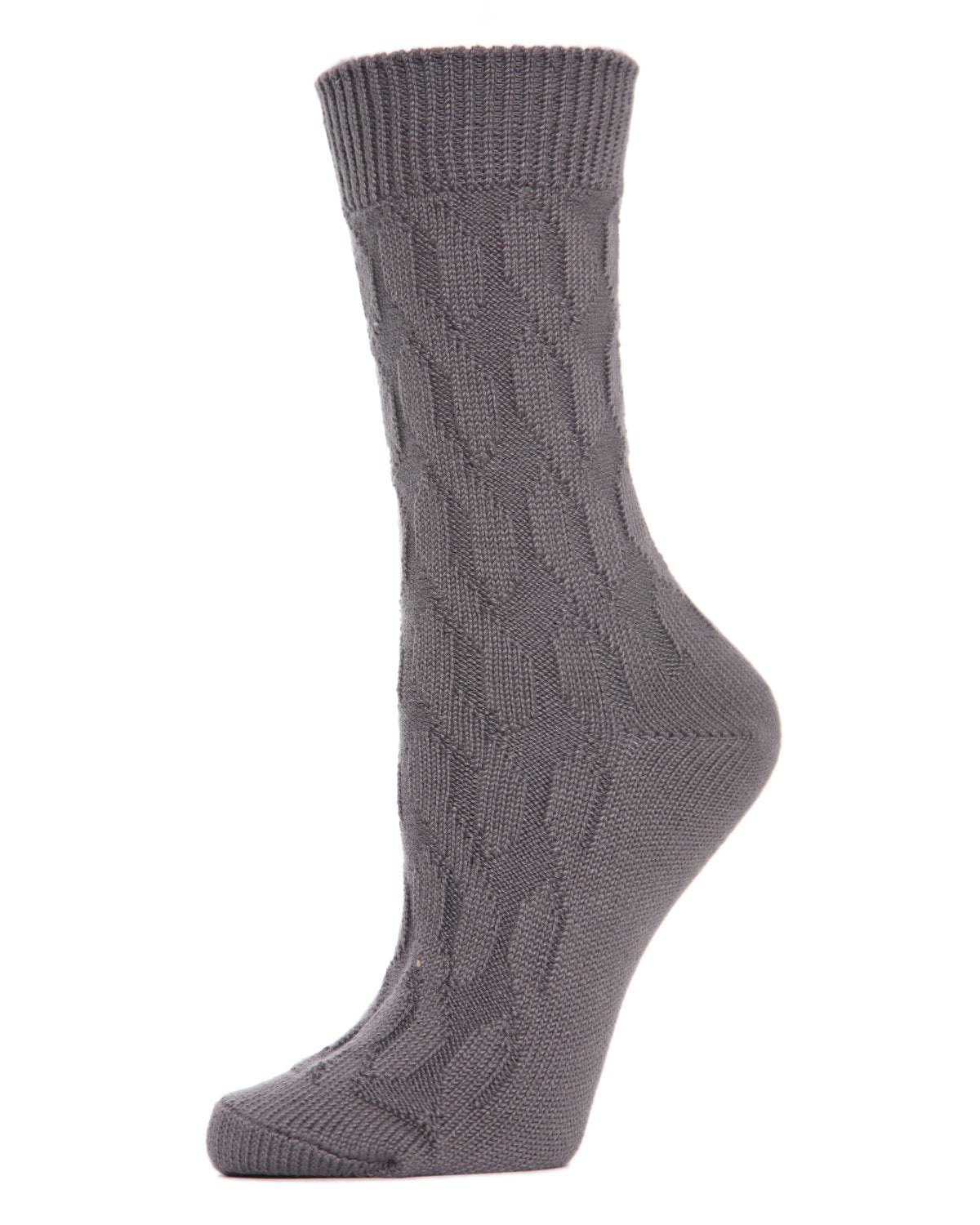 Women's Neutral Twisted Knit Essential Boot Socks – MeMoi