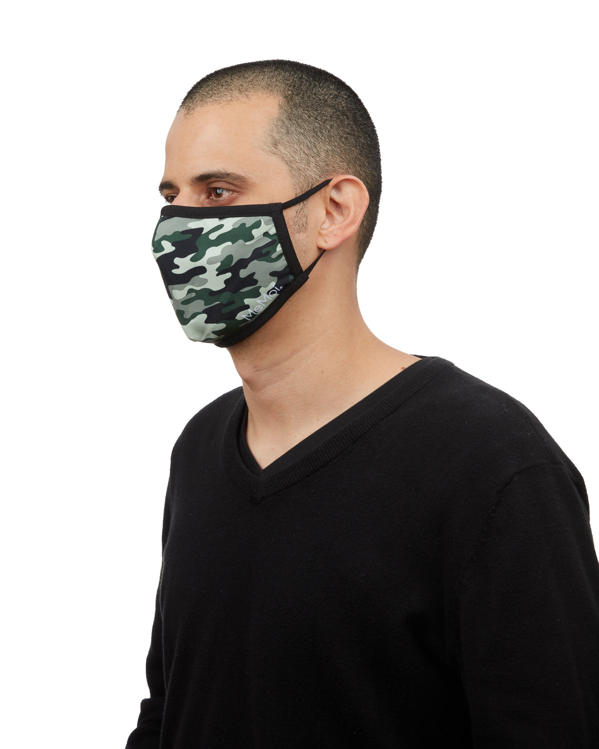 Camo Fashion Face Covering with 5-Layer Filter Inserts – MeMoi